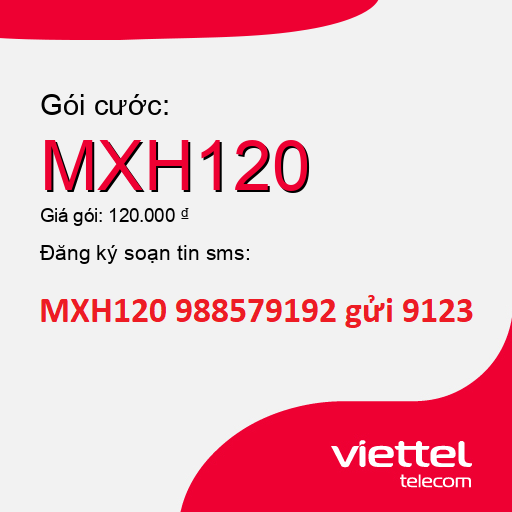 Gói cước MXH Viettel nhận data hấp dẫn truy cập mạng xã hội không giới ...